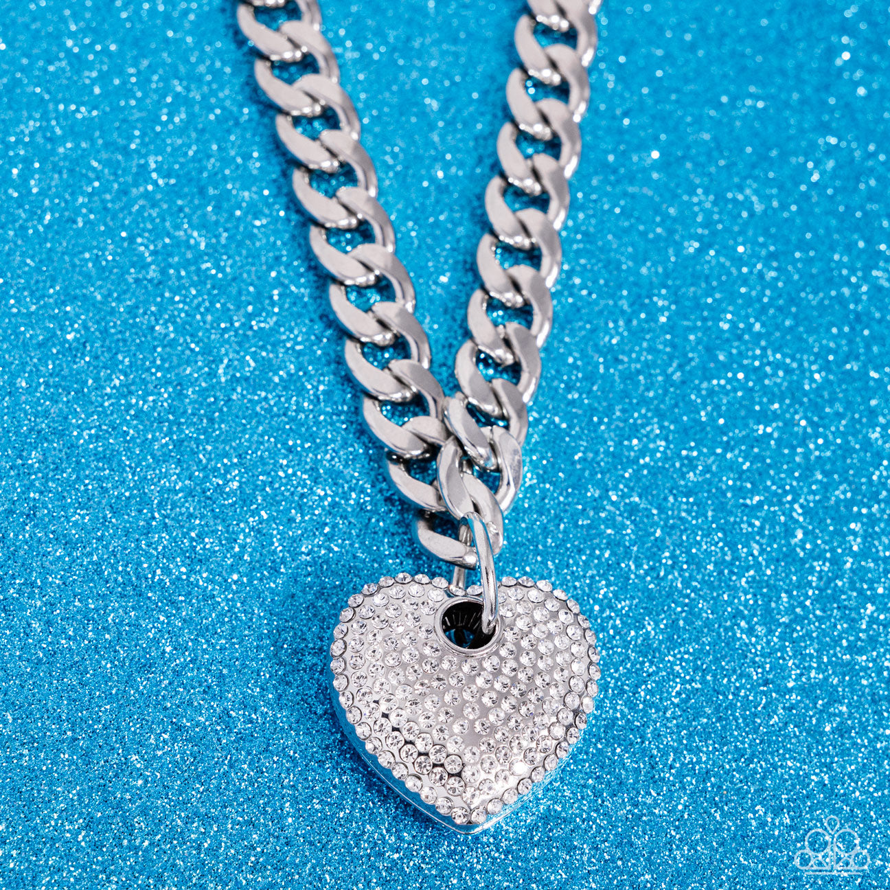 Ardent Affection - white - Paparazzi necklace – JewelryBlingThing