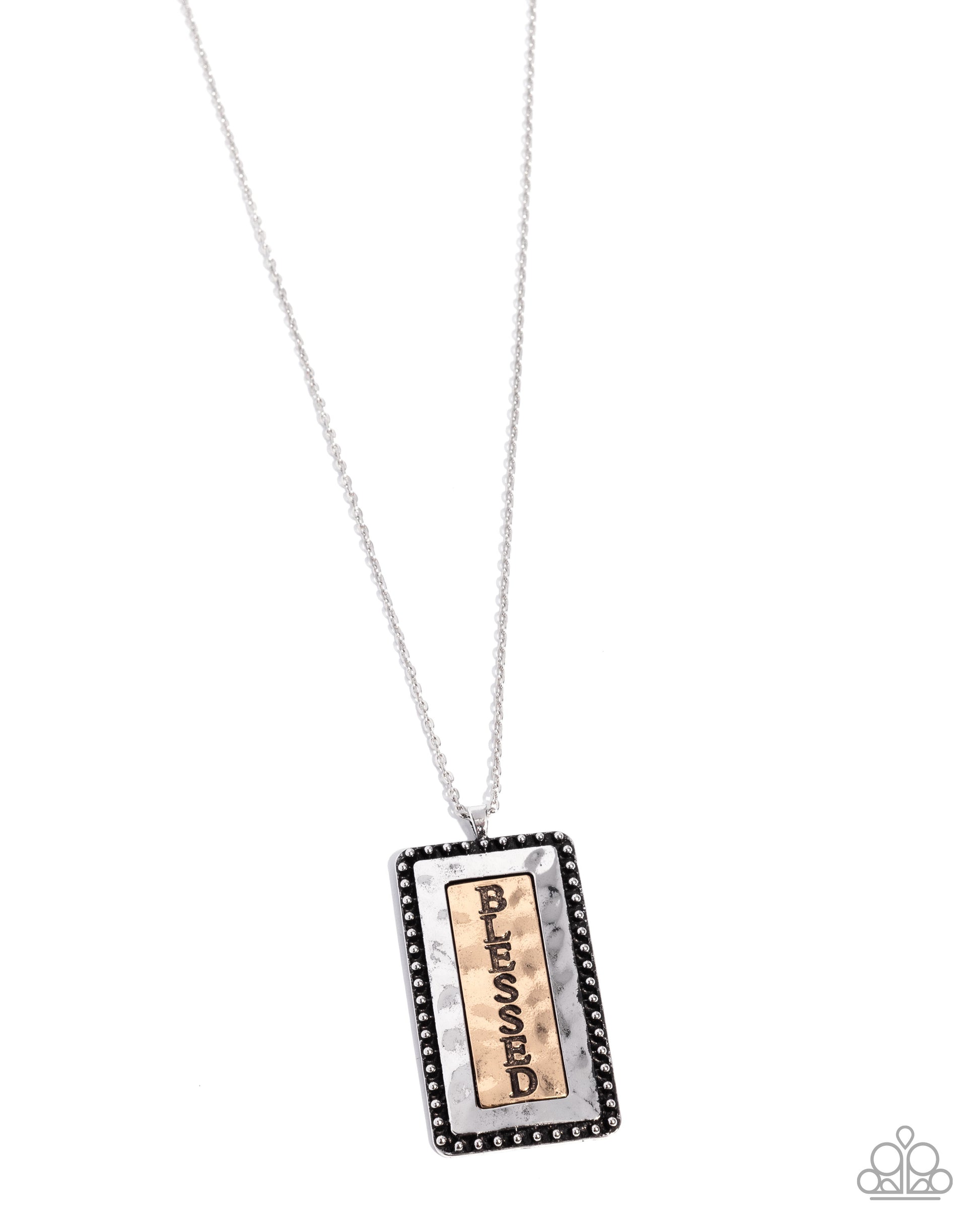 Bountifully Blessed - silver - Paparazzi necklace – JewelryBlingThing