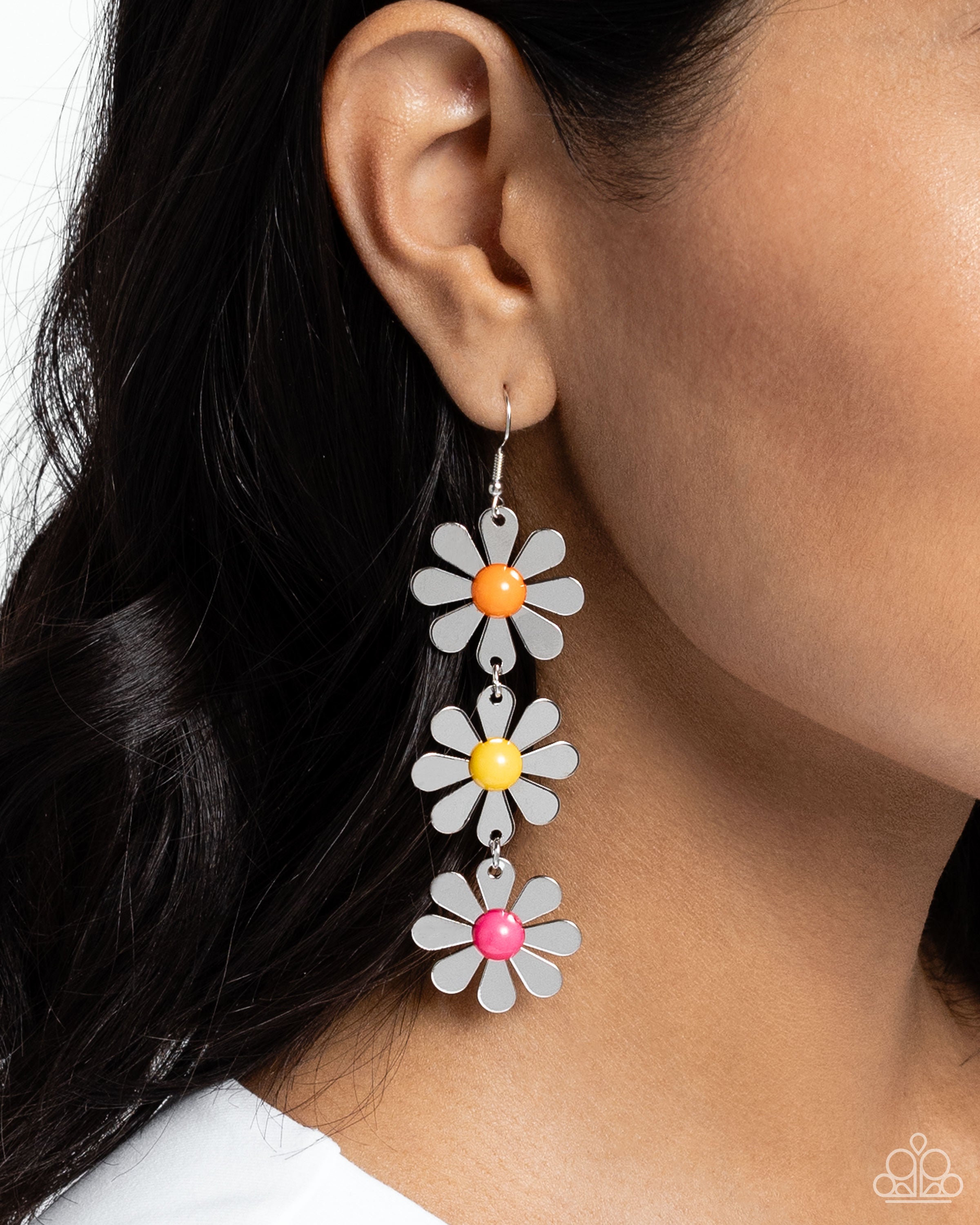 Daisy Dame - yellow - Paparazzi earrings – JewelryBlingThing