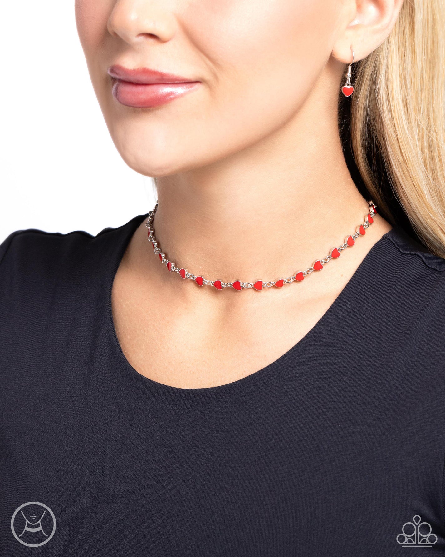 Dancing Dalliance - red - Paparazzi necklace – JewelryBlingThing