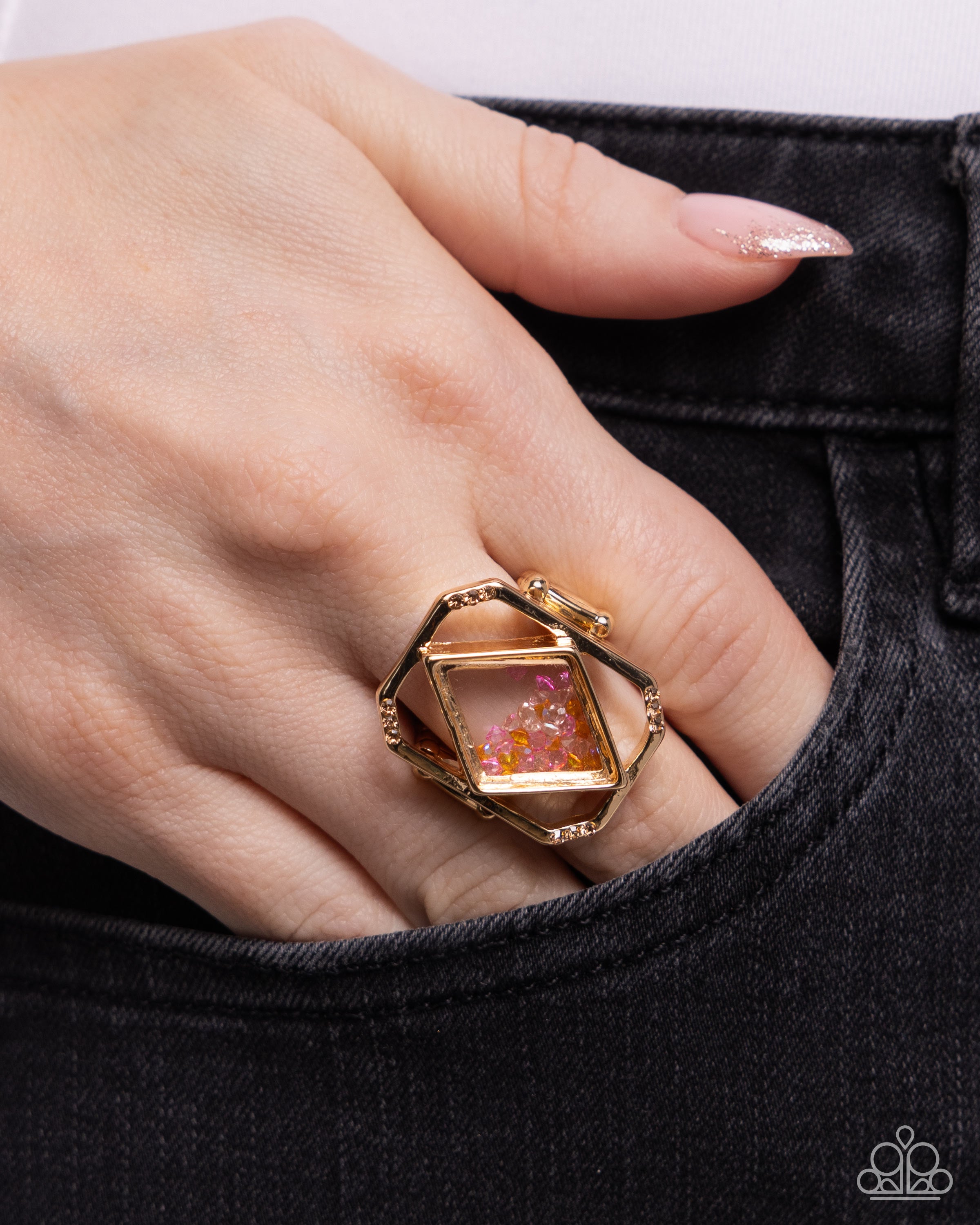 Diamond in the STUFF - gold - Paparazzi ring – JewelryBlingThing
