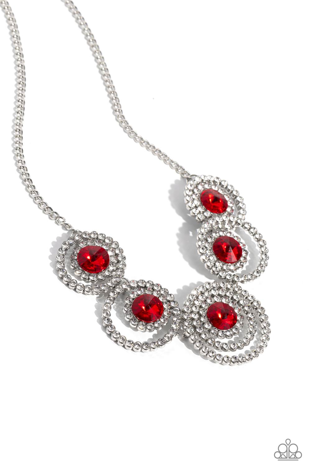 Dramatic Darling - red - Paparazzi necklace – JewelryBlingThing