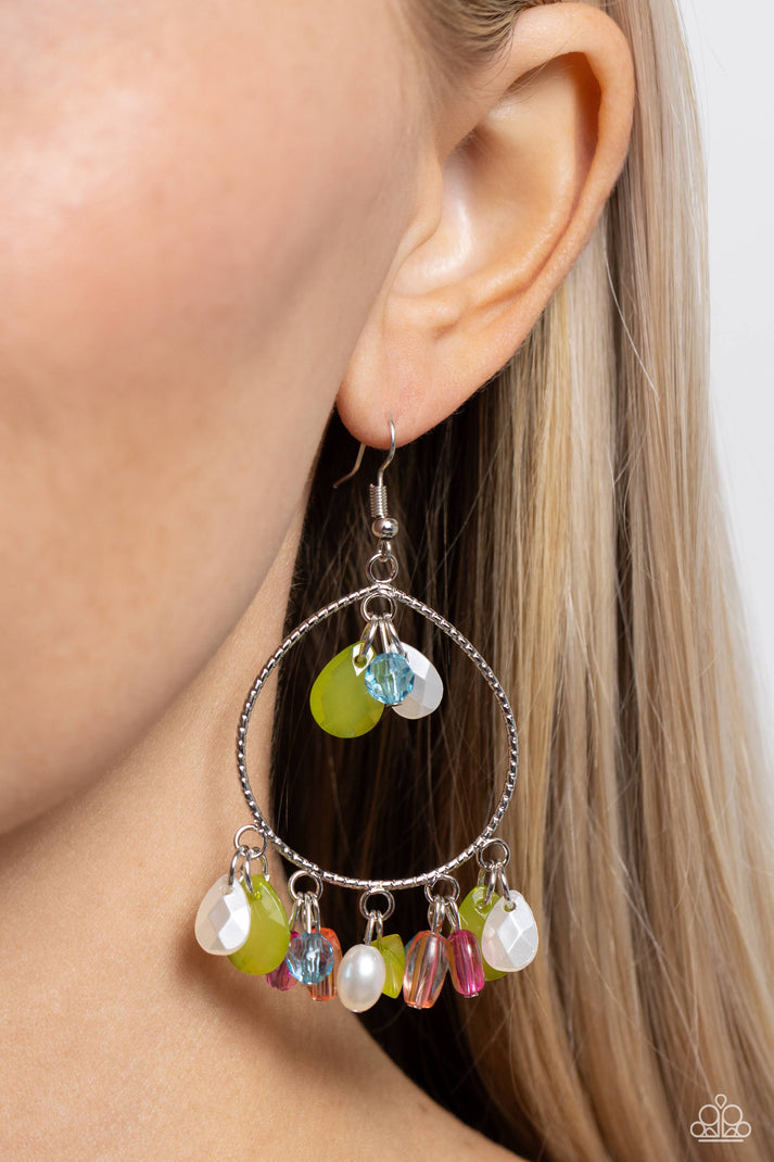 Elite Expression - multi - Paparazzi earrings – JewelryBlingThing