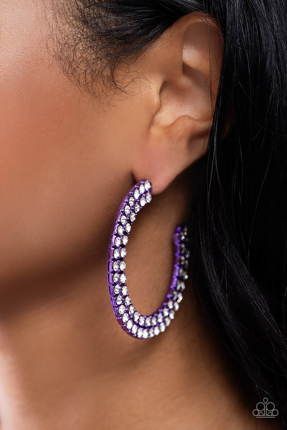 Flawless Fashion - purple - Paparazzi earrings – JewelryBlingThing