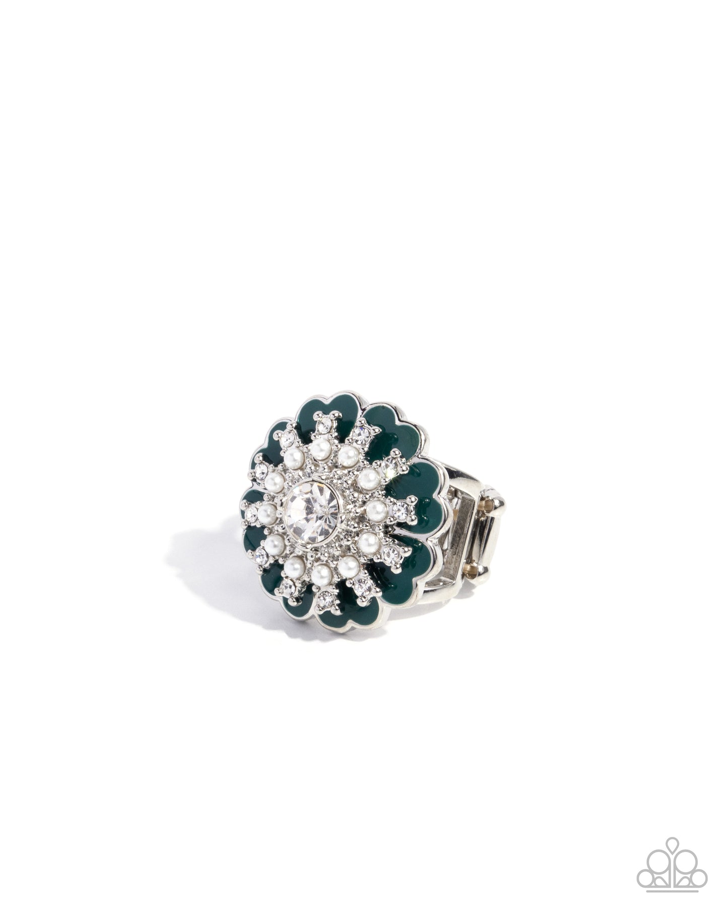 Gallery Glitz - green - Paparazzi ring – JewelryBlingThing