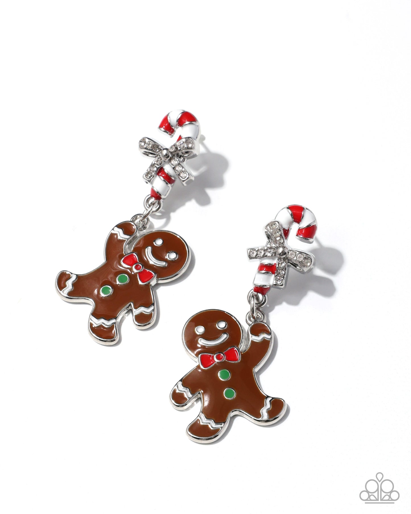 Gingerbread Man - multi - Paparazzi earrings – JewelryBlingThing
