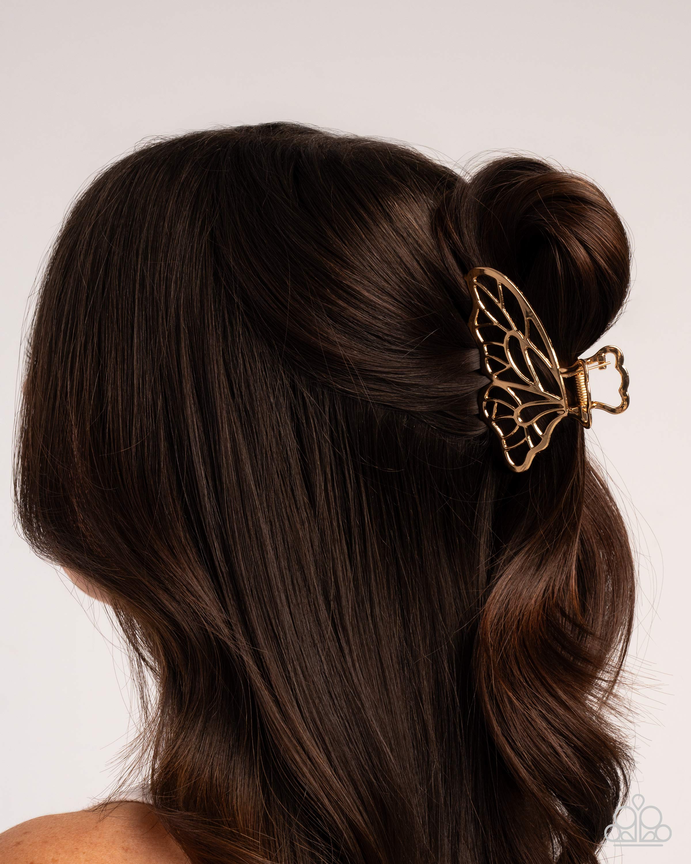 Gliding Grace - gold - Paparazzi hair clip – JewelryBlingThing
