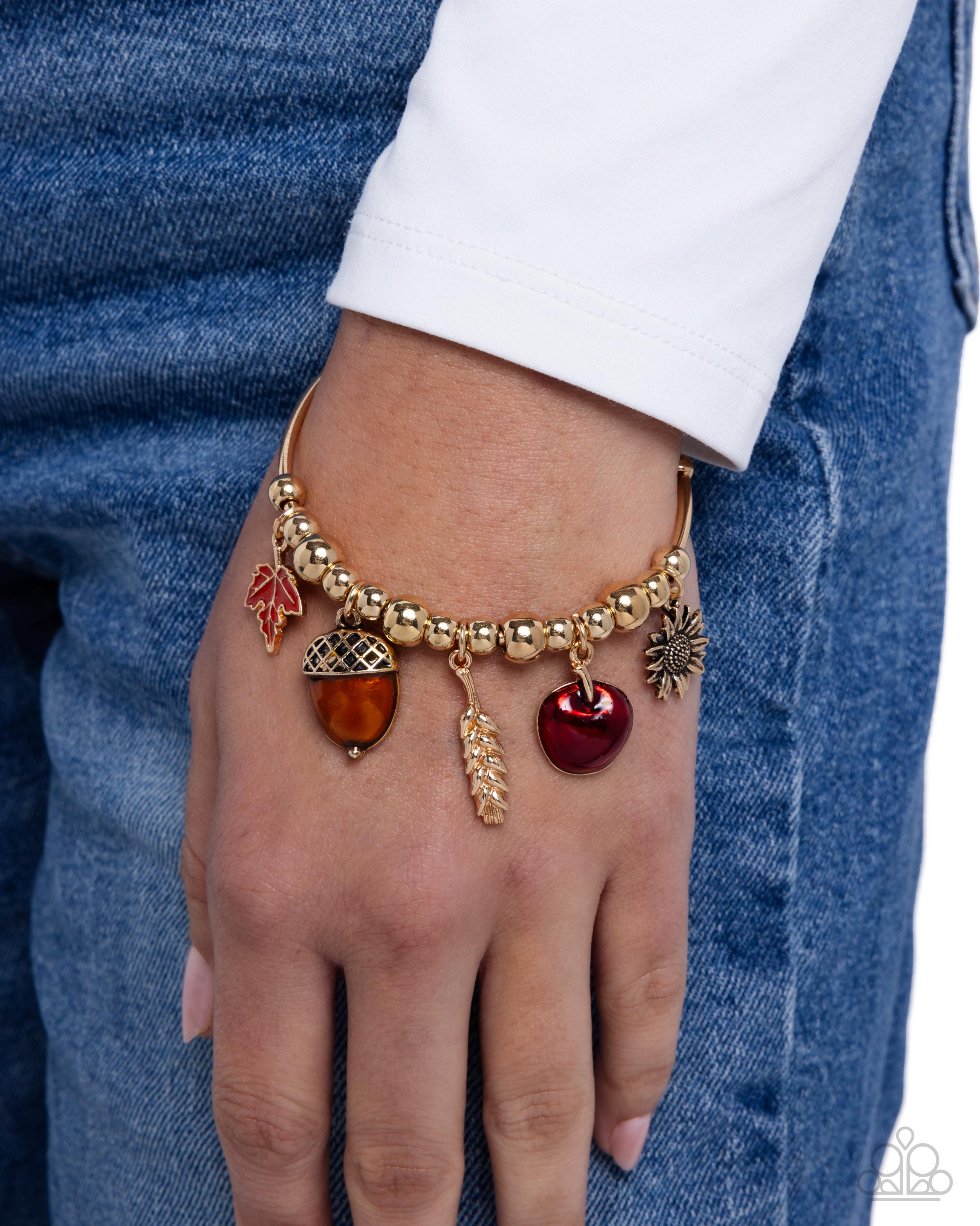 Harvest Habit - gold - Paparazzi bracelet – JewelryBlingThing