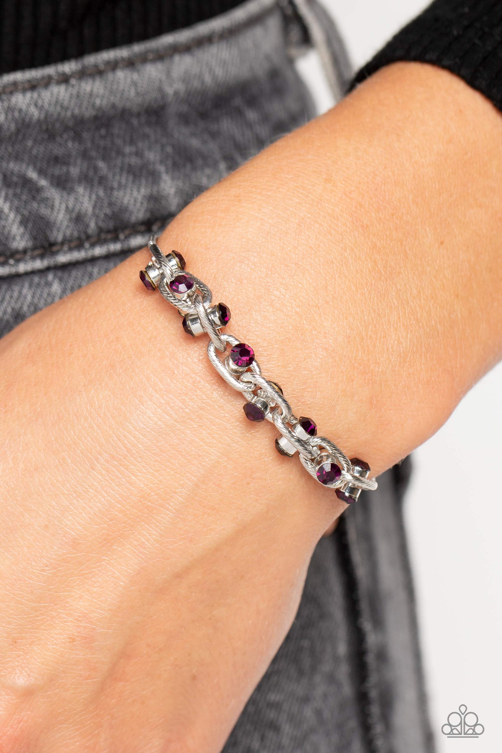 Intertwined Illusion - purple - Paparazzi bracelet – JewelryBlingThing