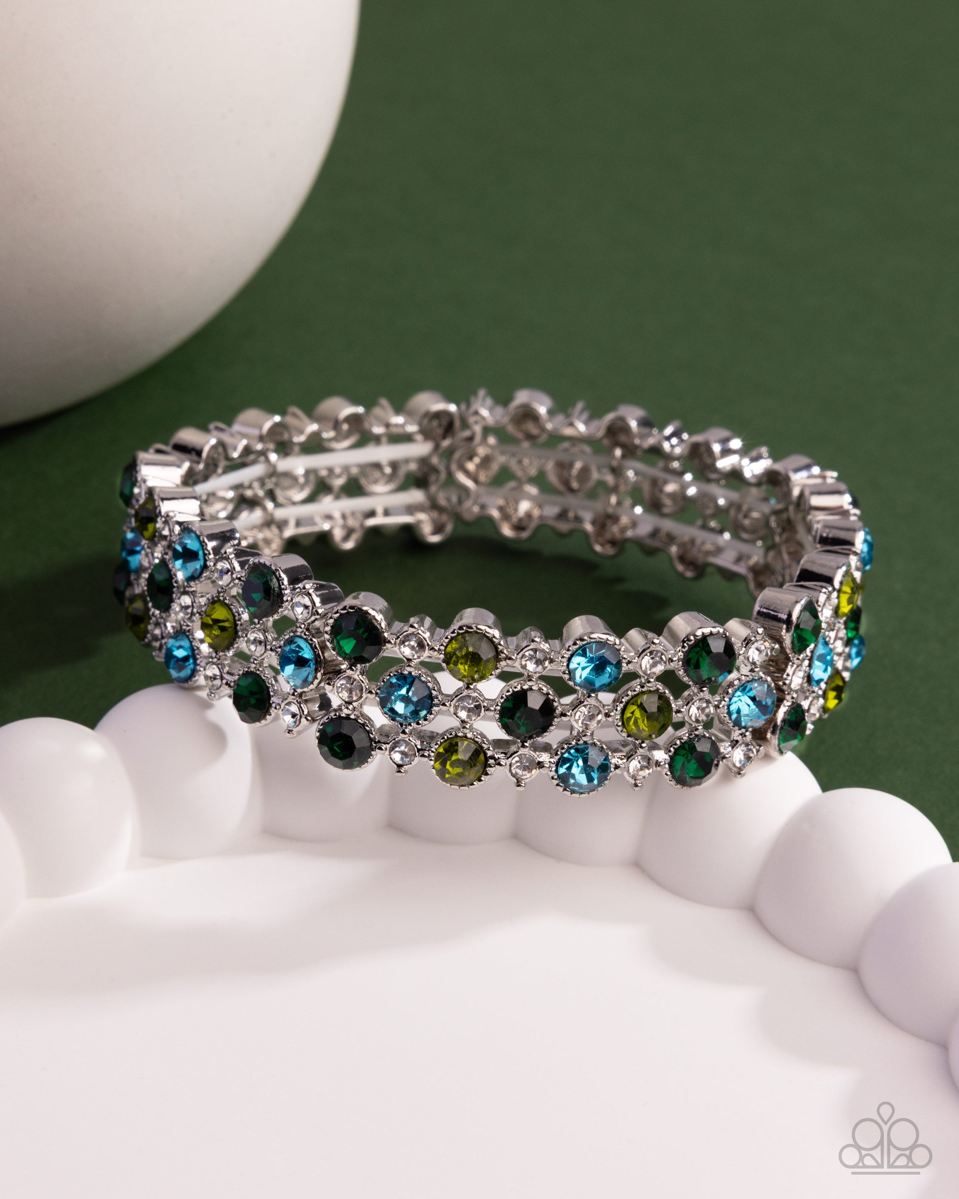 Ladylike Lattice - green - Paparazzi bracelet – JewelryBlingThing