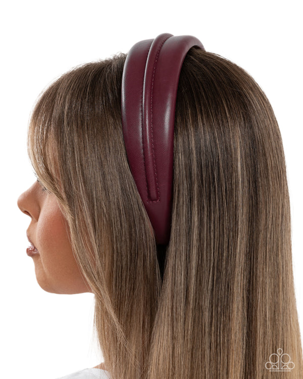 Lovely Lesson - purple - Paparazzi headband – JewelryBlingThing