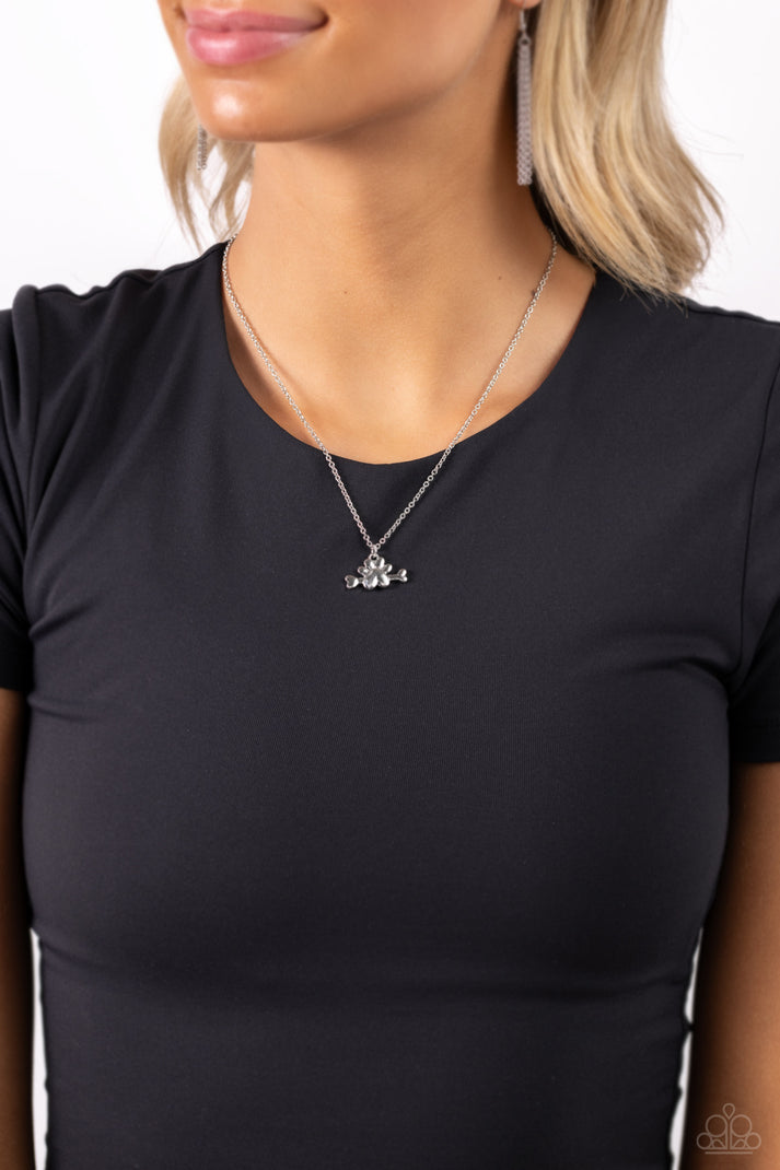 Loyal Companion - silver - Paparazzi necklace – JewelryBlingThing