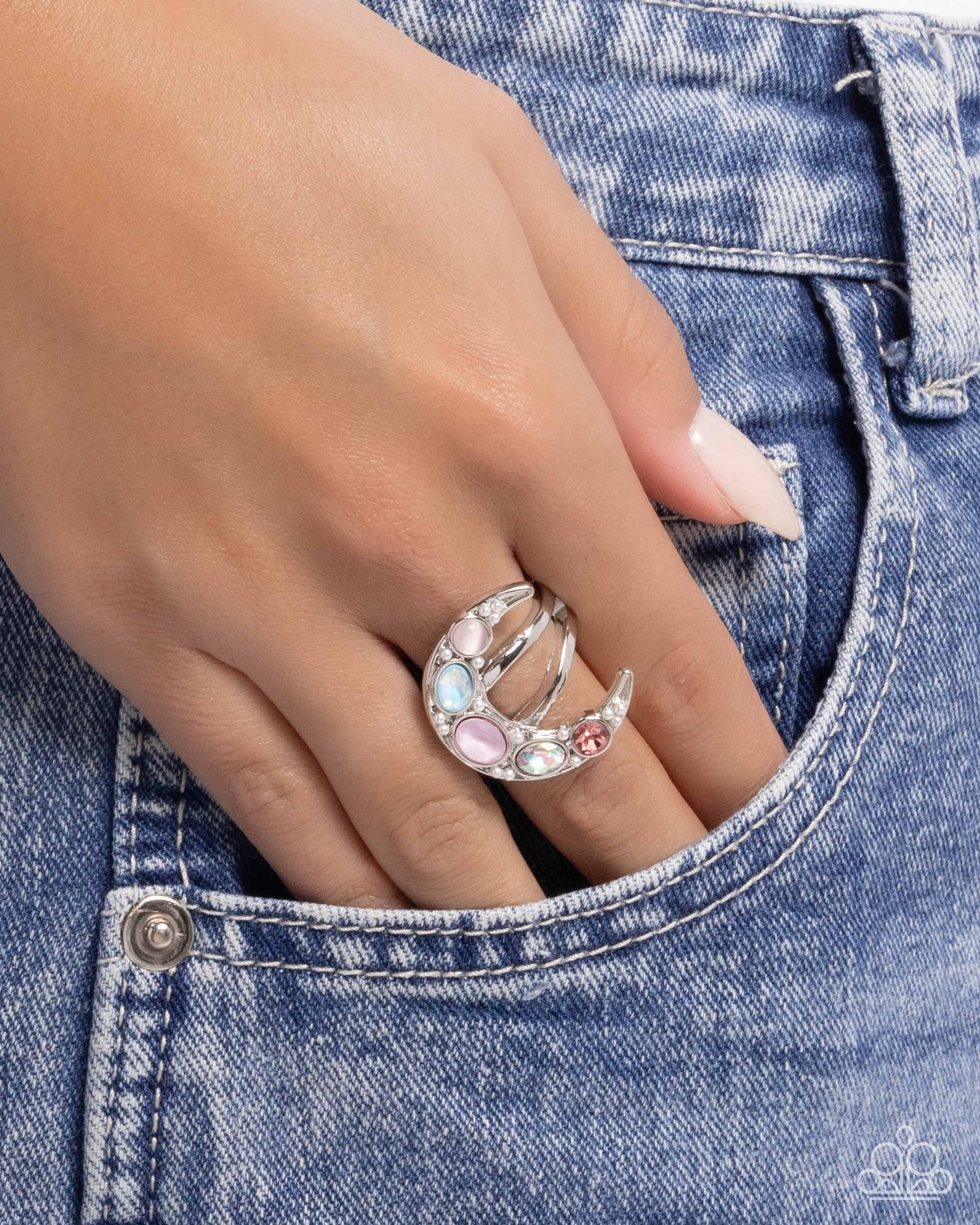 Lunar Leader - pink - Paparazzi ring – JewelryBlingThing