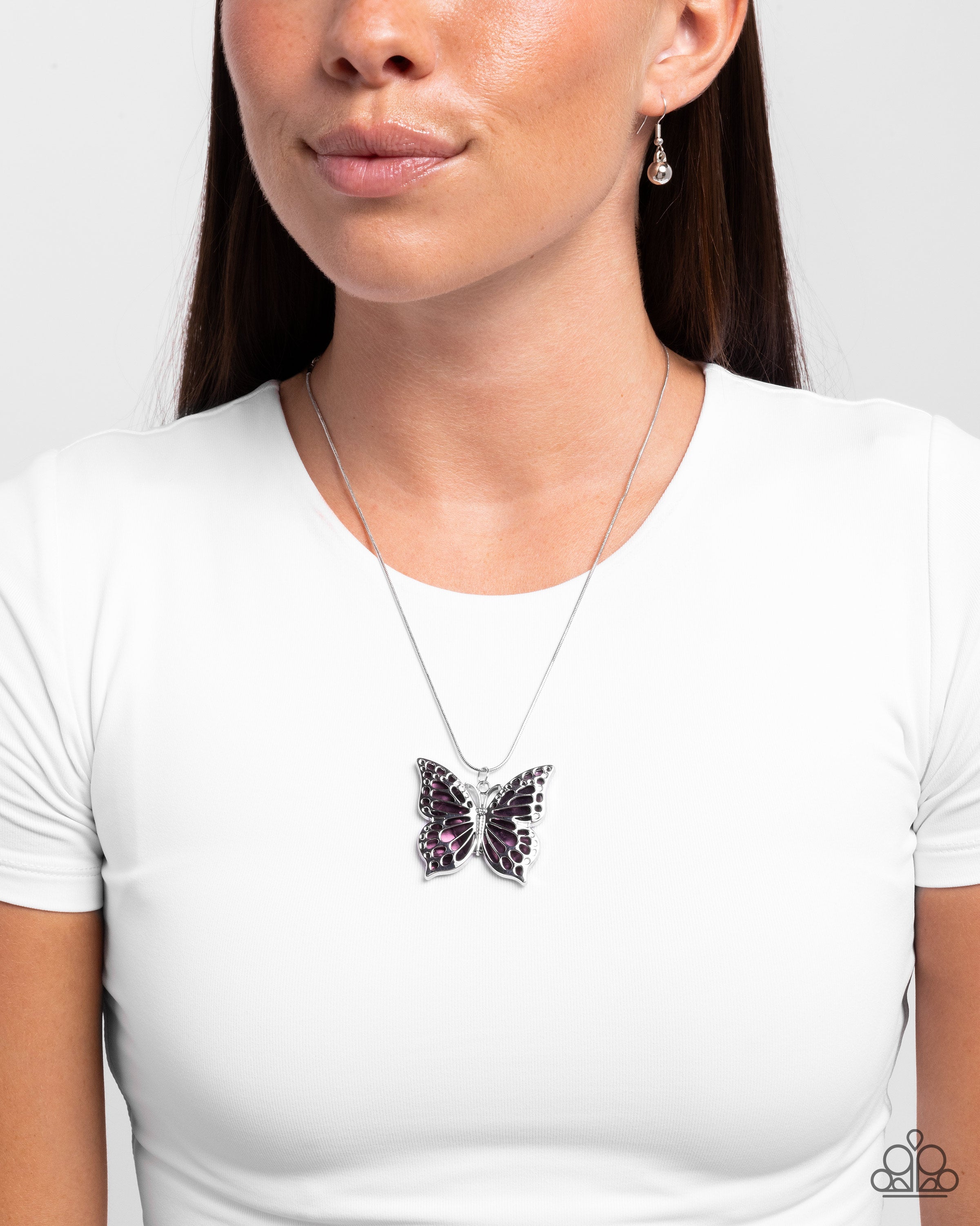 Magical Metamorphosis - purple - Paparazzi necklace – JewelryBlingThing