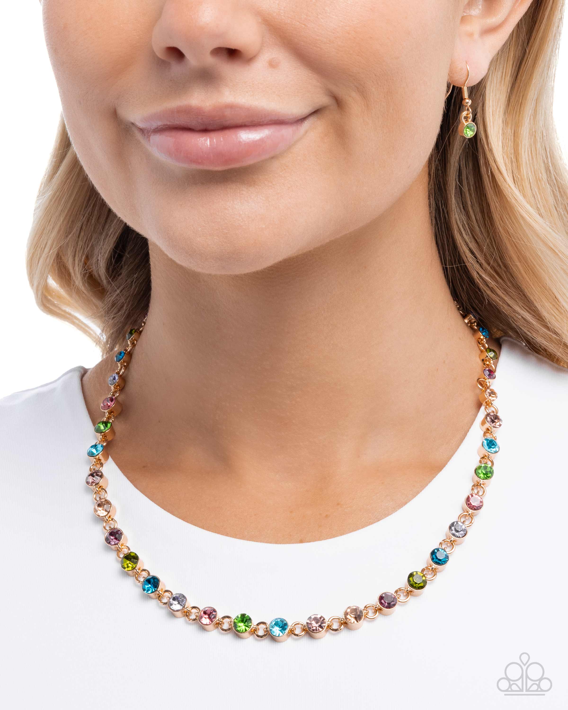 Mesmerizing Model - multi - Paparazzi necklace – JewelryBlingThing