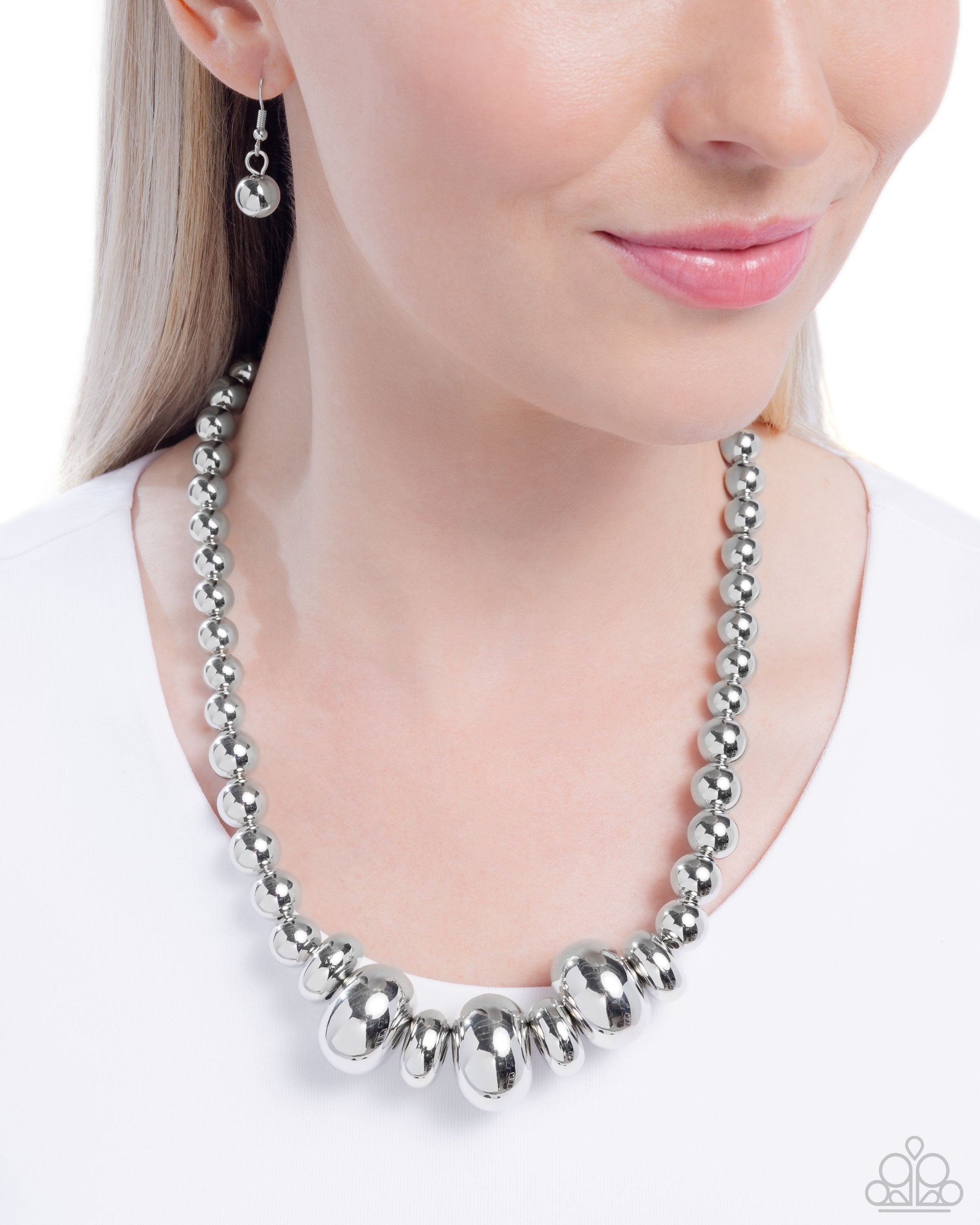 Model Maverick - silver - Paparazzi necklace – JewelryBlingThing