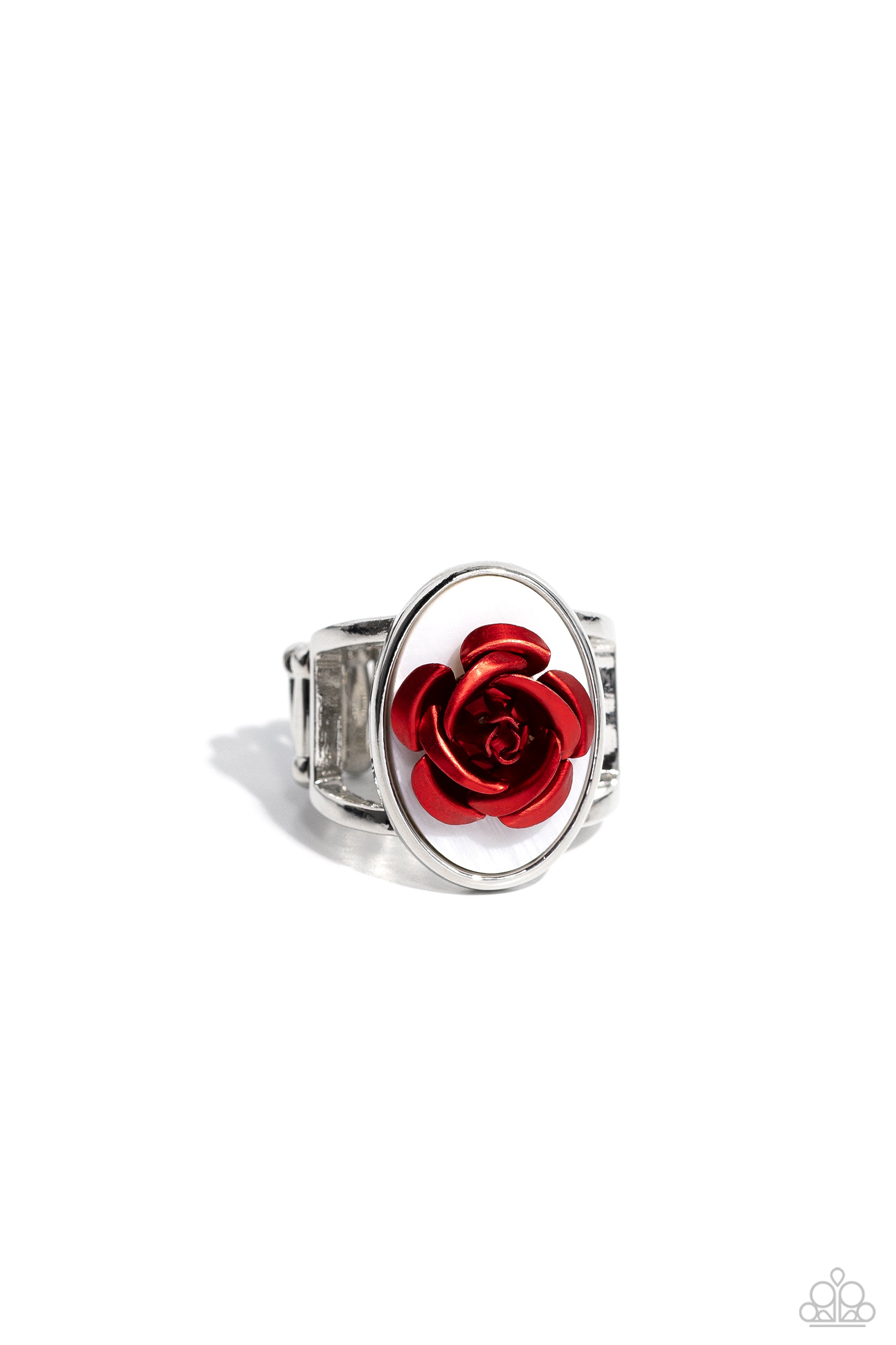 ROSE to My Heart - red - Paparazzi ring – JewelryBlingThing