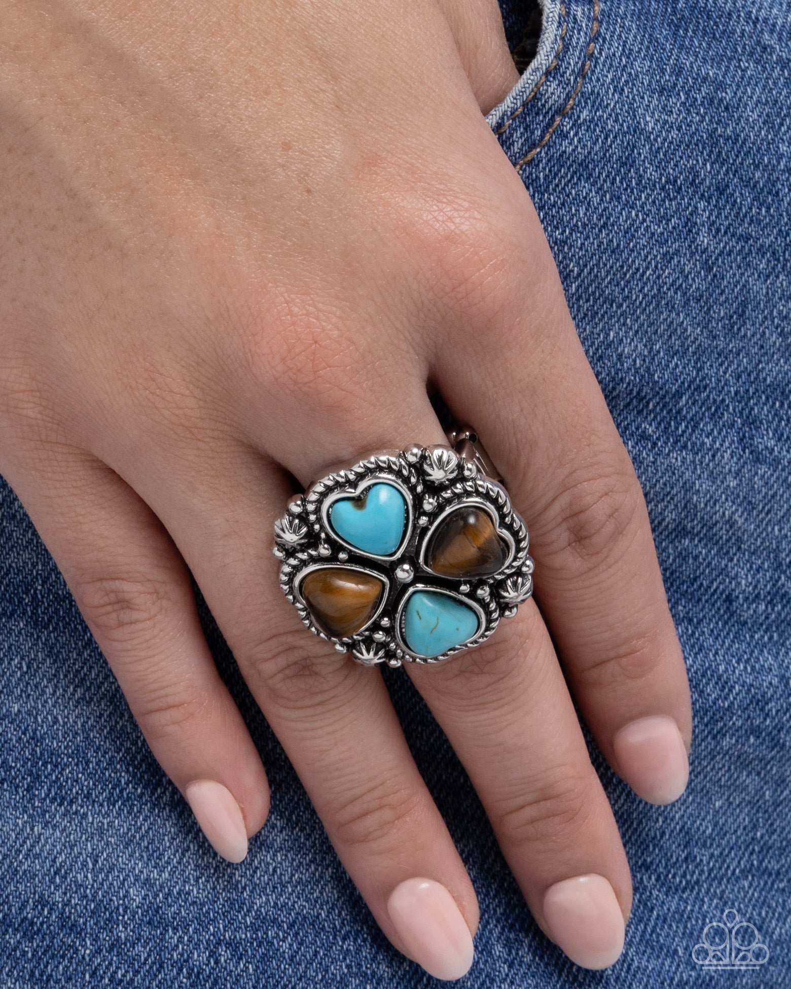 Sincere Stones - brown - Paparazzi ring – JewelryBlingThing
