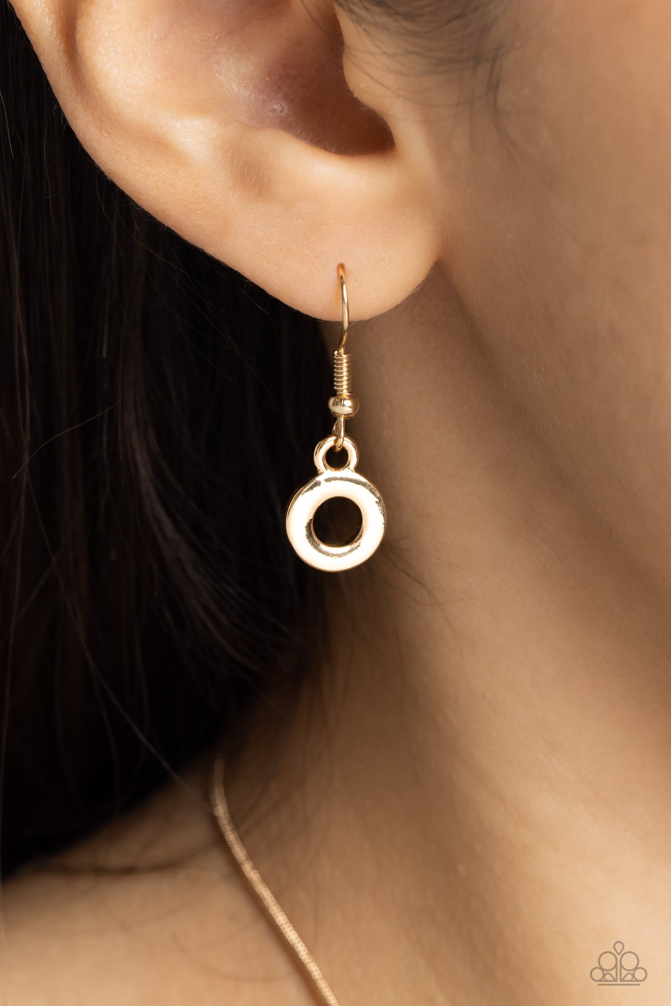 Starlight Starbright - gold - Paparazzi necklace – JewelryBlingThing