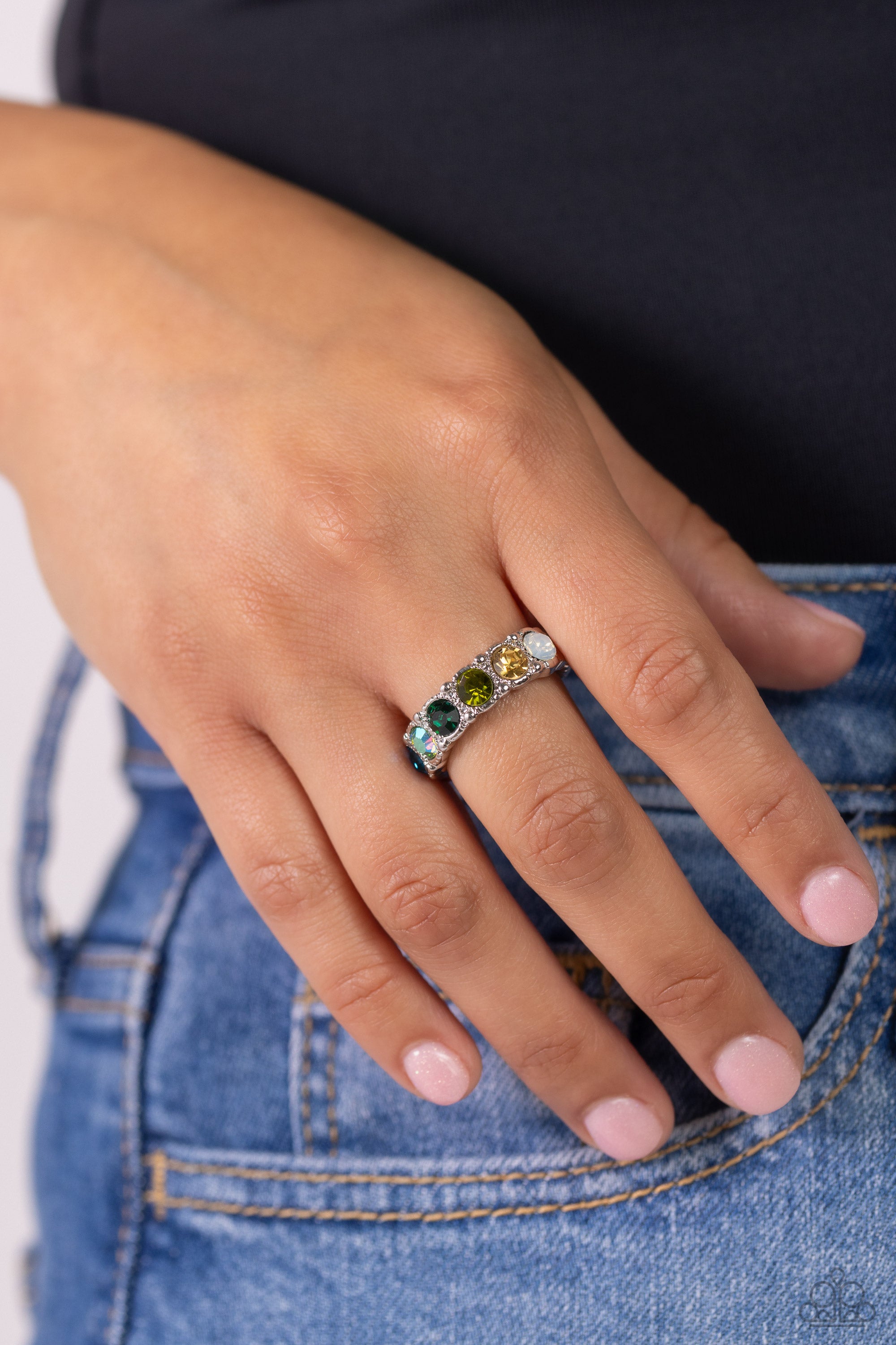 Taming Twilight - green - Paparazzi ring – JewelryBlingThing