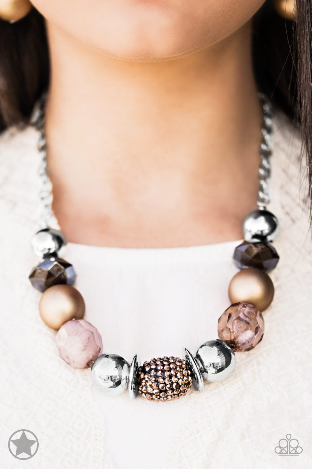 A Warm Welcome - brown - Paparazzi necklace – JewelryBlingThing