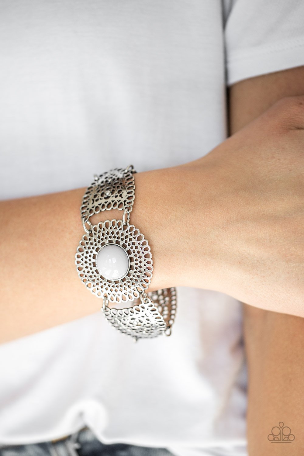 Avant Vanguard - silver - Paparazzi bracelet – JewelryBlingThing