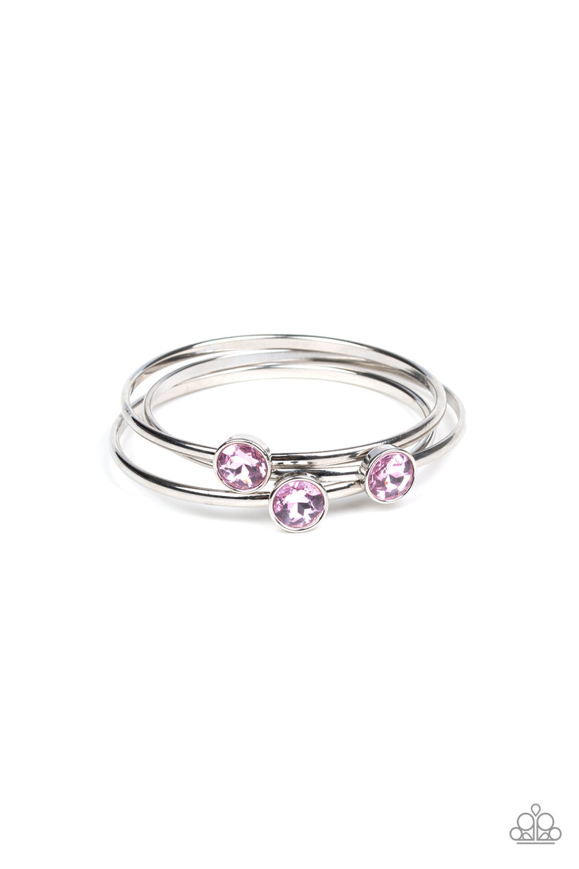 Be All You Can BEDAZZLE - pink - Paparazzi bracelet – JewelryBlingThing