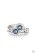 Collect Up Front - blue - Paparazzi ring – JewelryBlingThing