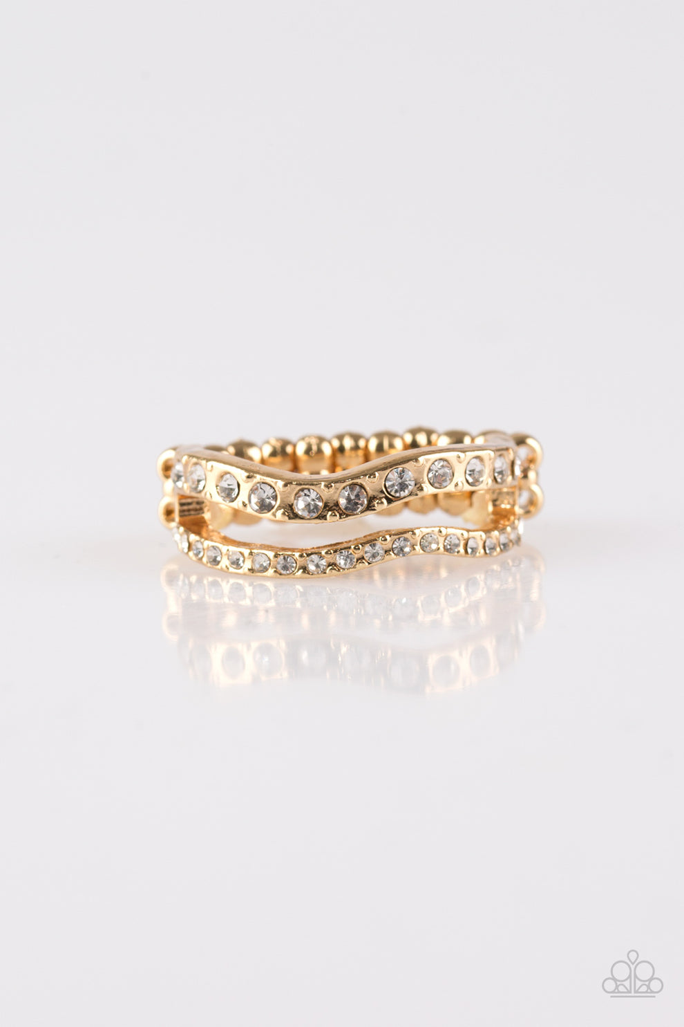 Elite Squad - gold - Paparazzi ring – JewelryBlingThing