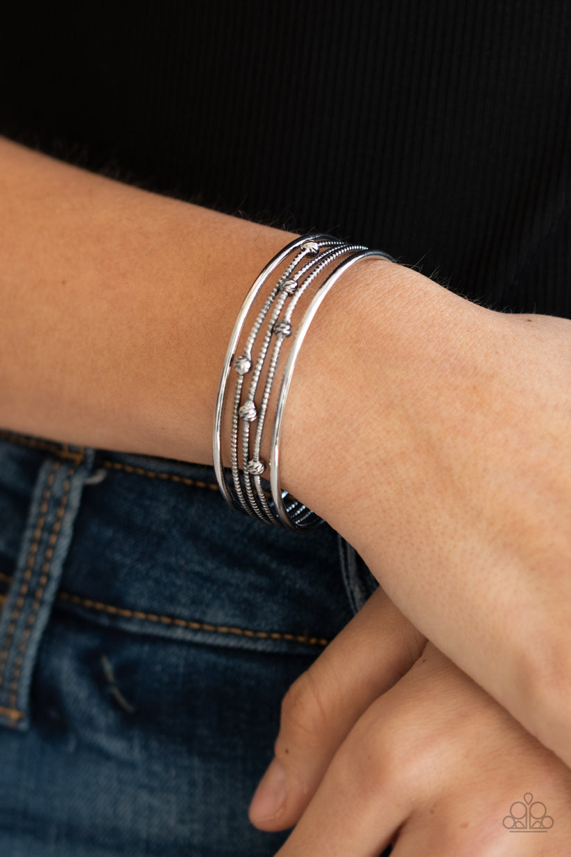 Extra Expressive - silver - Paparazzi bracelet – JewelryBlingThing