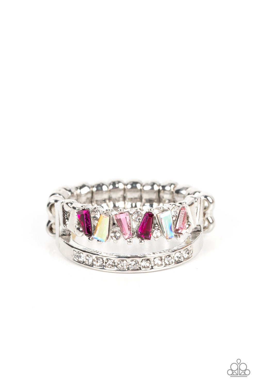 Fractal Fascination - pink - Paparazzi ring – JewelryBlingThing