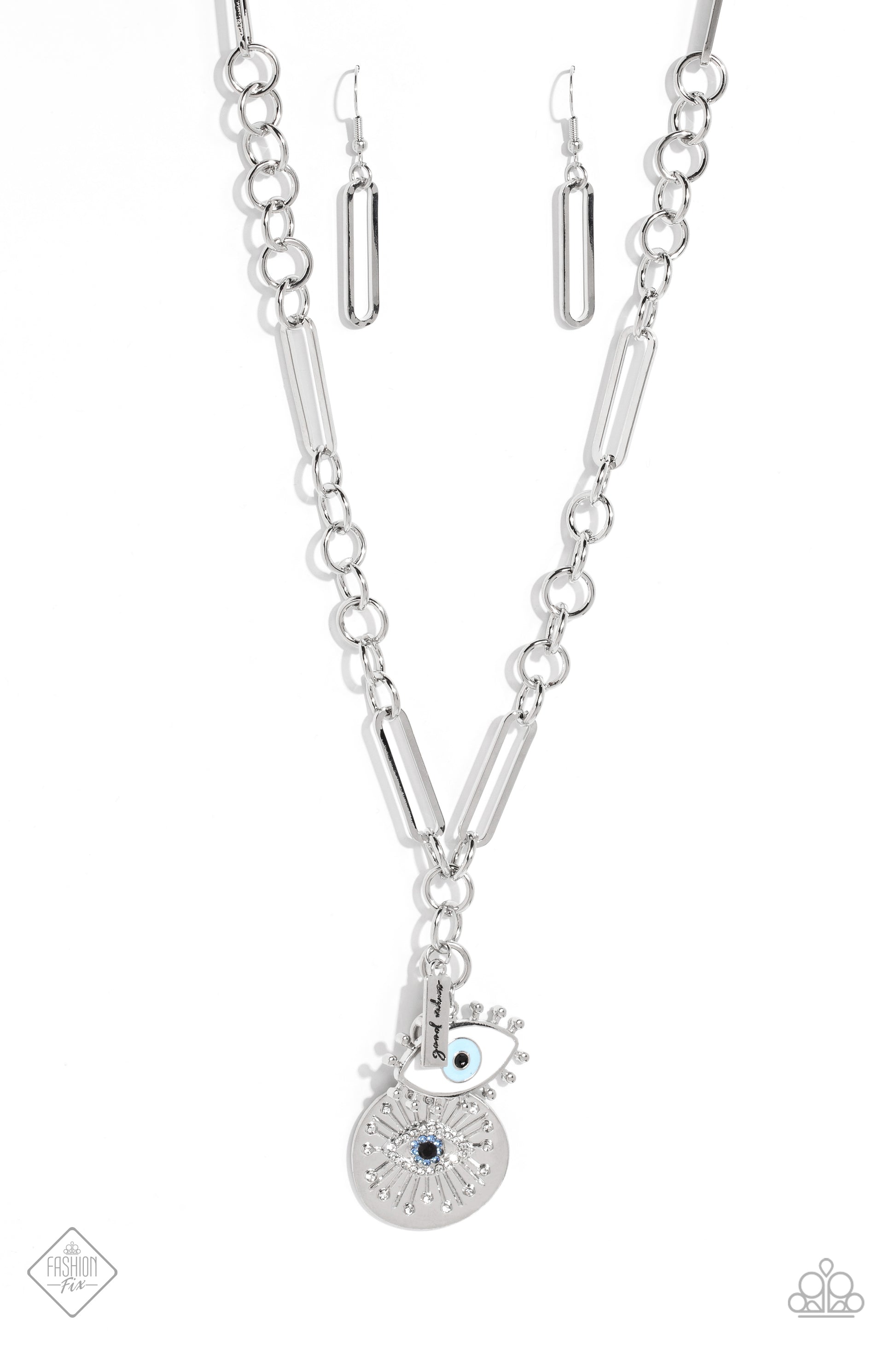 Friday Night VIBES - blue - Paparazzi necklace – JewelryBlingThing