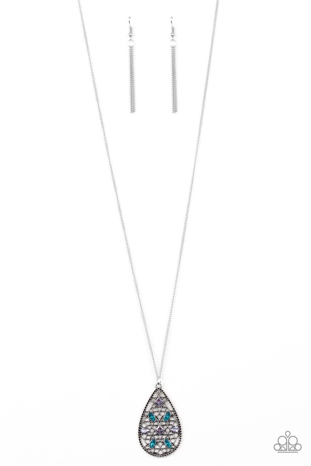 Gala Glimmer - multi - Paparazzi necklace – JewelryBlingThing