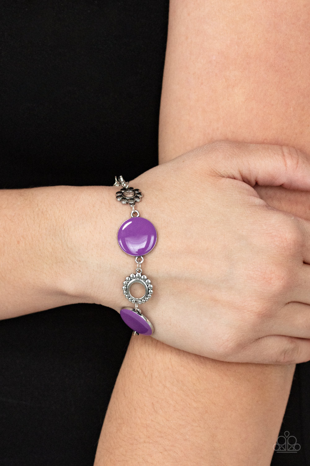 Garden Regalia - purple - Paparazzi bracelet – JewelryBlingThing