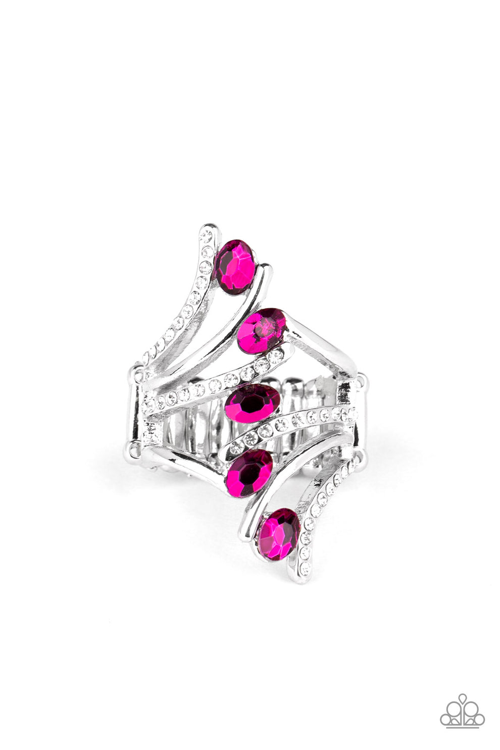 Majestic Marvel - pink - Paparazzi ring – JewelryBlingThing