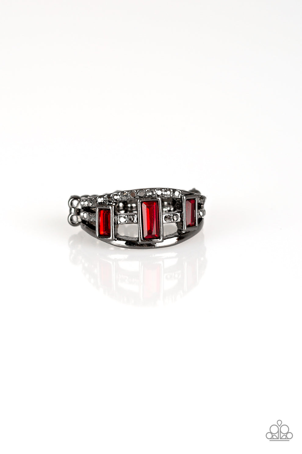 Noble Nova - red - Paparazzi ring – JewelryBlingThing