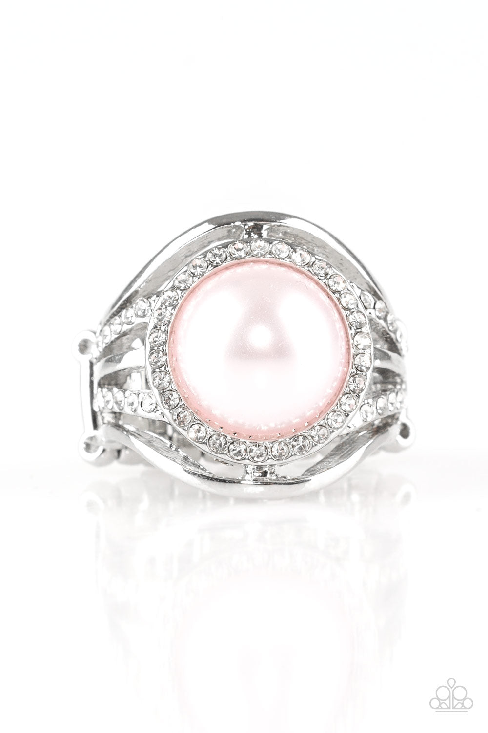 Pampered In Pearls - pink - Paparazzi ring – JewelryBlingThing