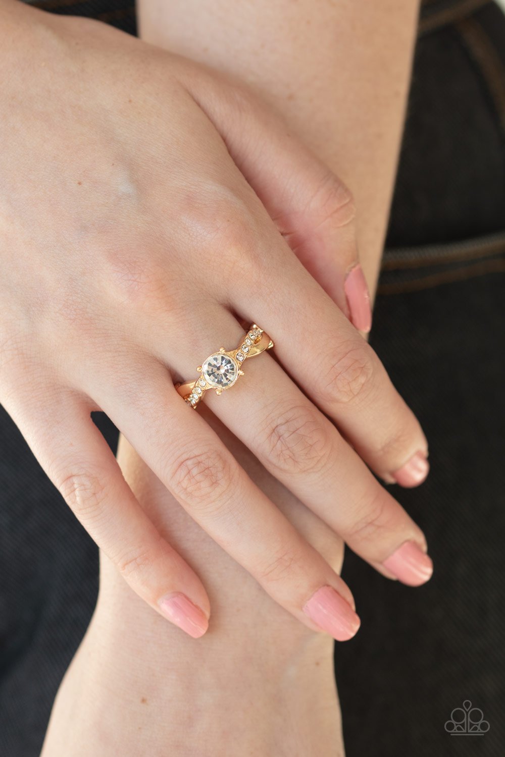 Prim and Proper - gold - Paparazzi ring – JewelryBlingThing