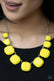 Prismatic Prima Donna - yellow - Paparazzi necklace – JewelryBlingThing