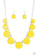 Prismatic Prima Donna - yellow - Paparazzi necklace – JewelryBlingThing