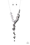 Prismatic Princess - black - Paparazzi necklace – JewelryBlingThing