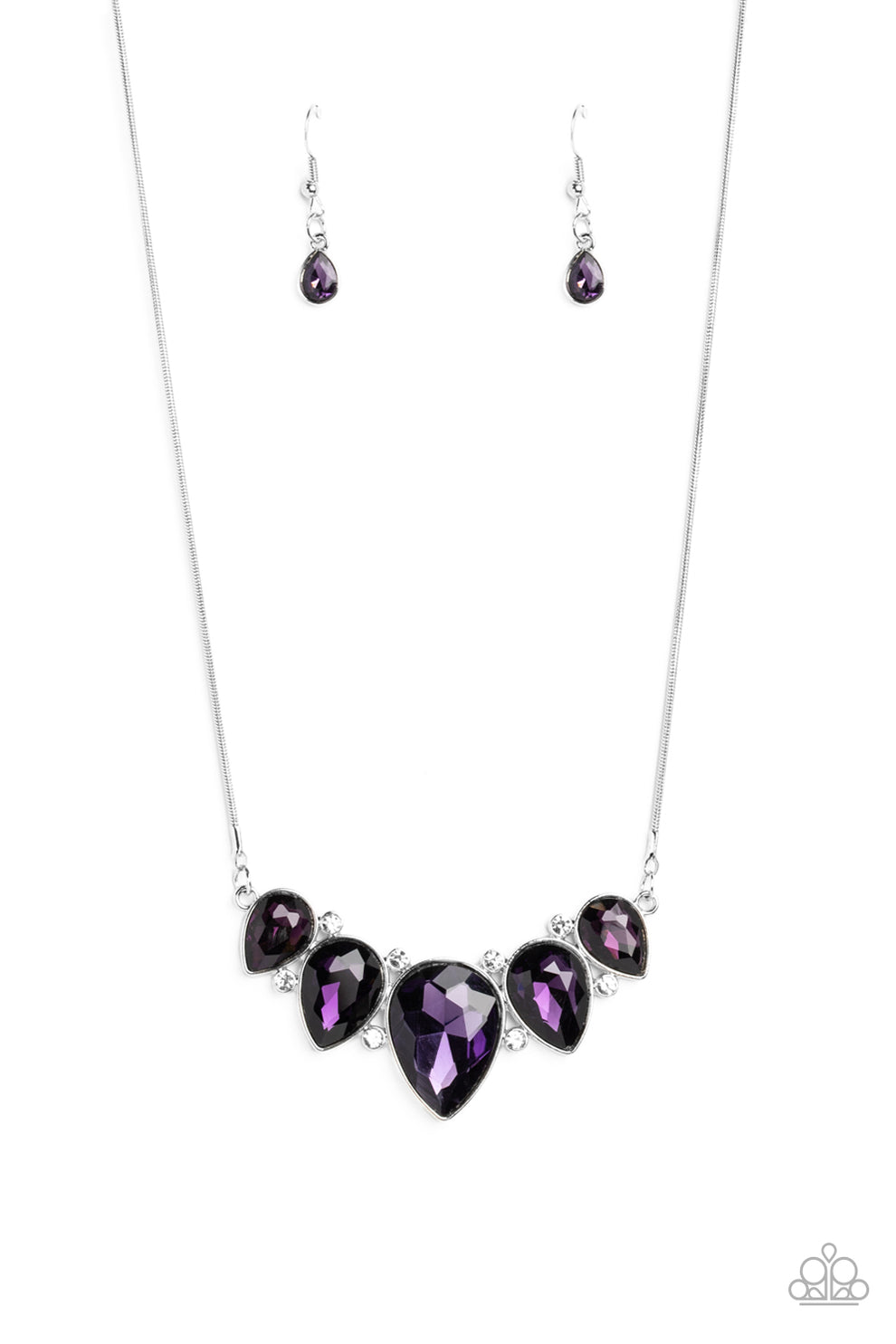 Regally Refined - purple - Paparazzi necklace – JewelryBlingThing