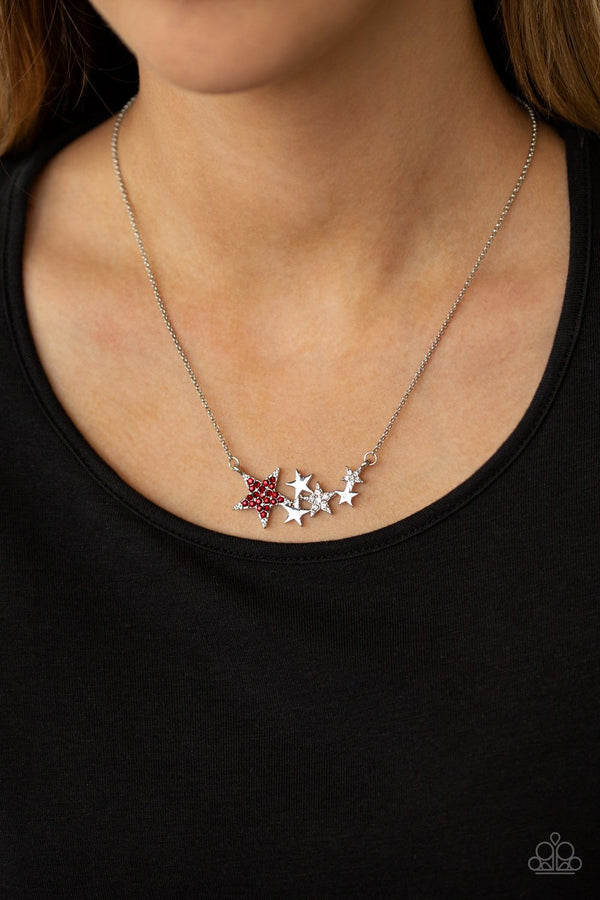 Rising Starlet - multi - Paparazzi necklace – JewelryBlingThing