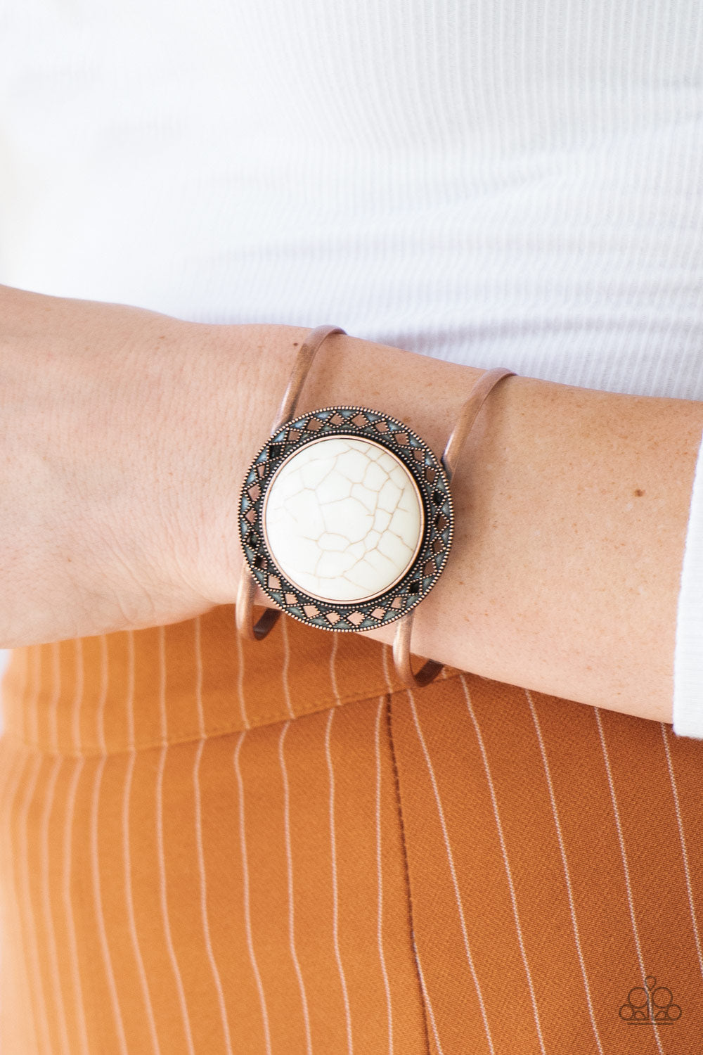 RODEO Rage - copper - Paparazzi bracelet – JewelryBlingThing