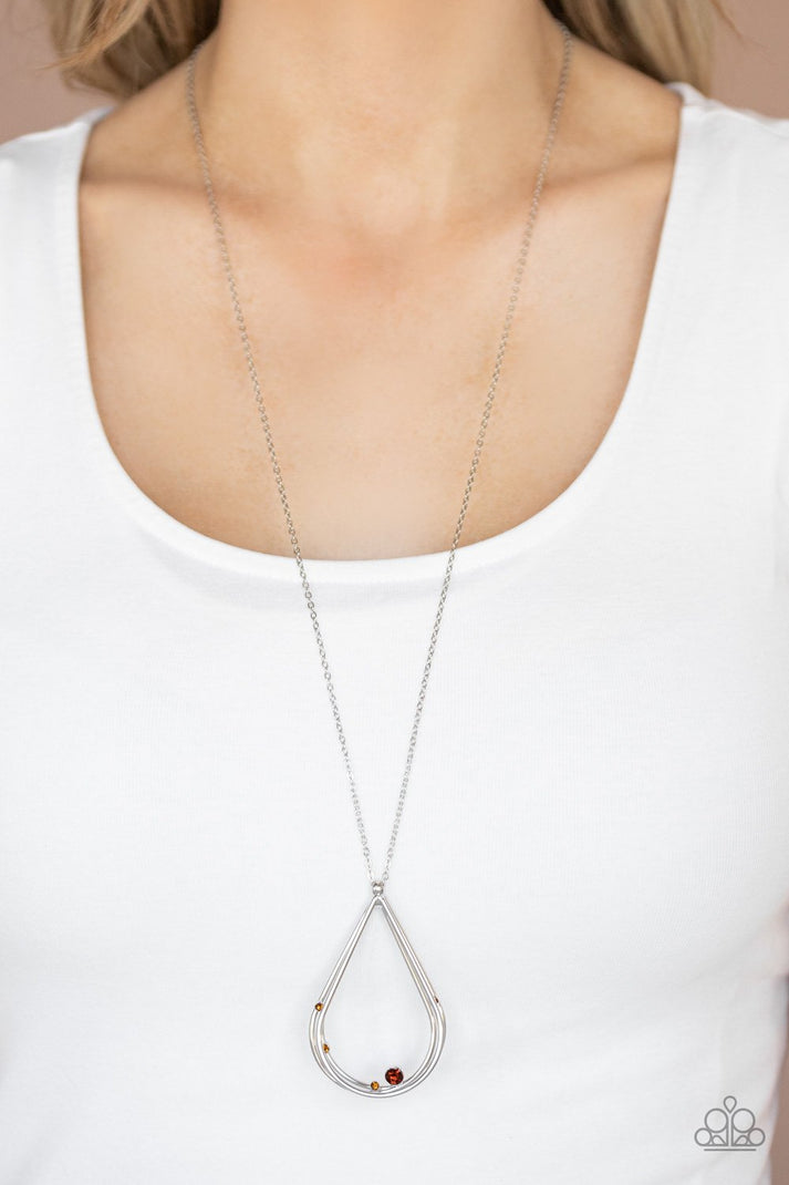 Royal REIGN-Storm - brown - Paparazzi necklace – JewelryBlingThing