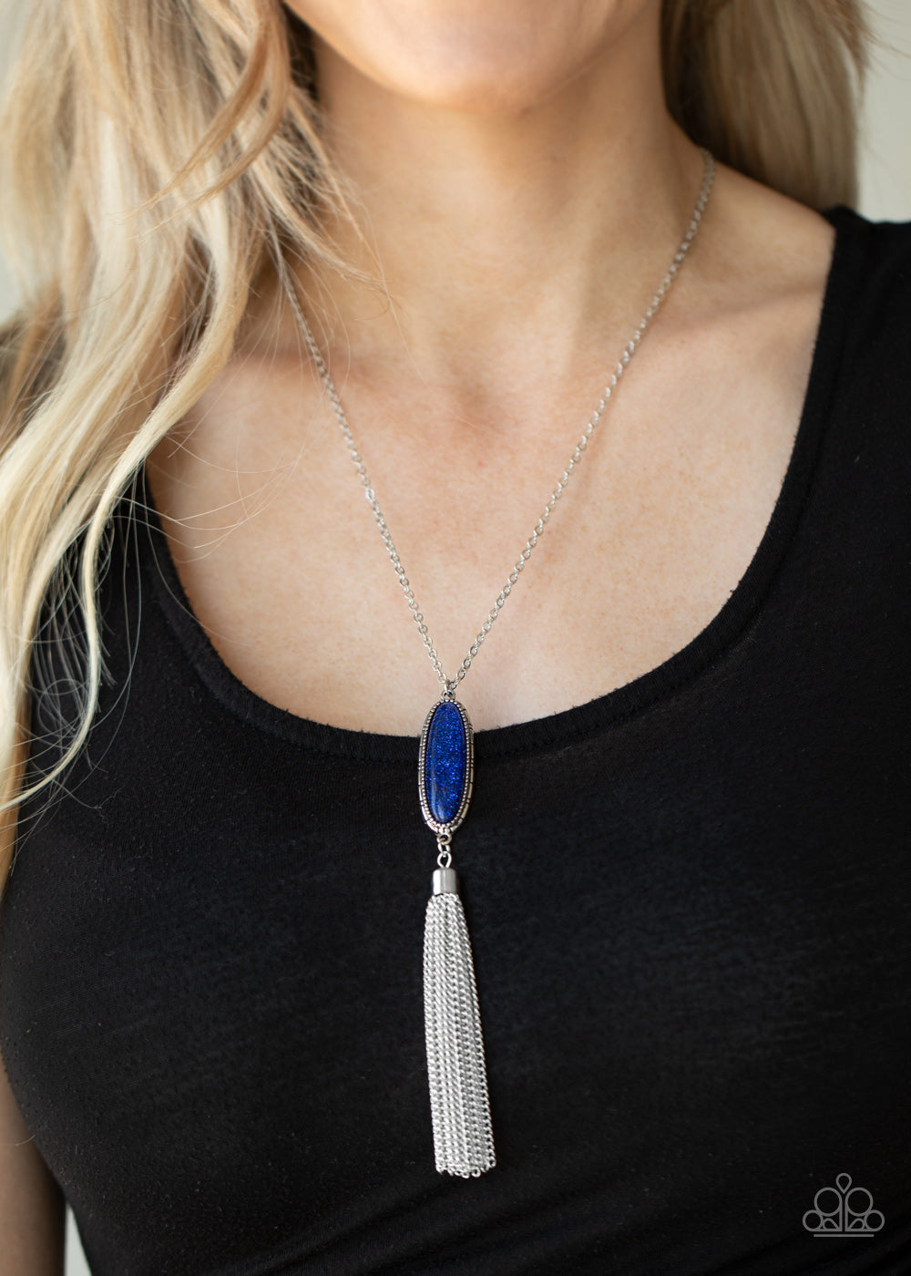 Stay Cool - blue - Paparazzi necklace – JewelryBlingThing