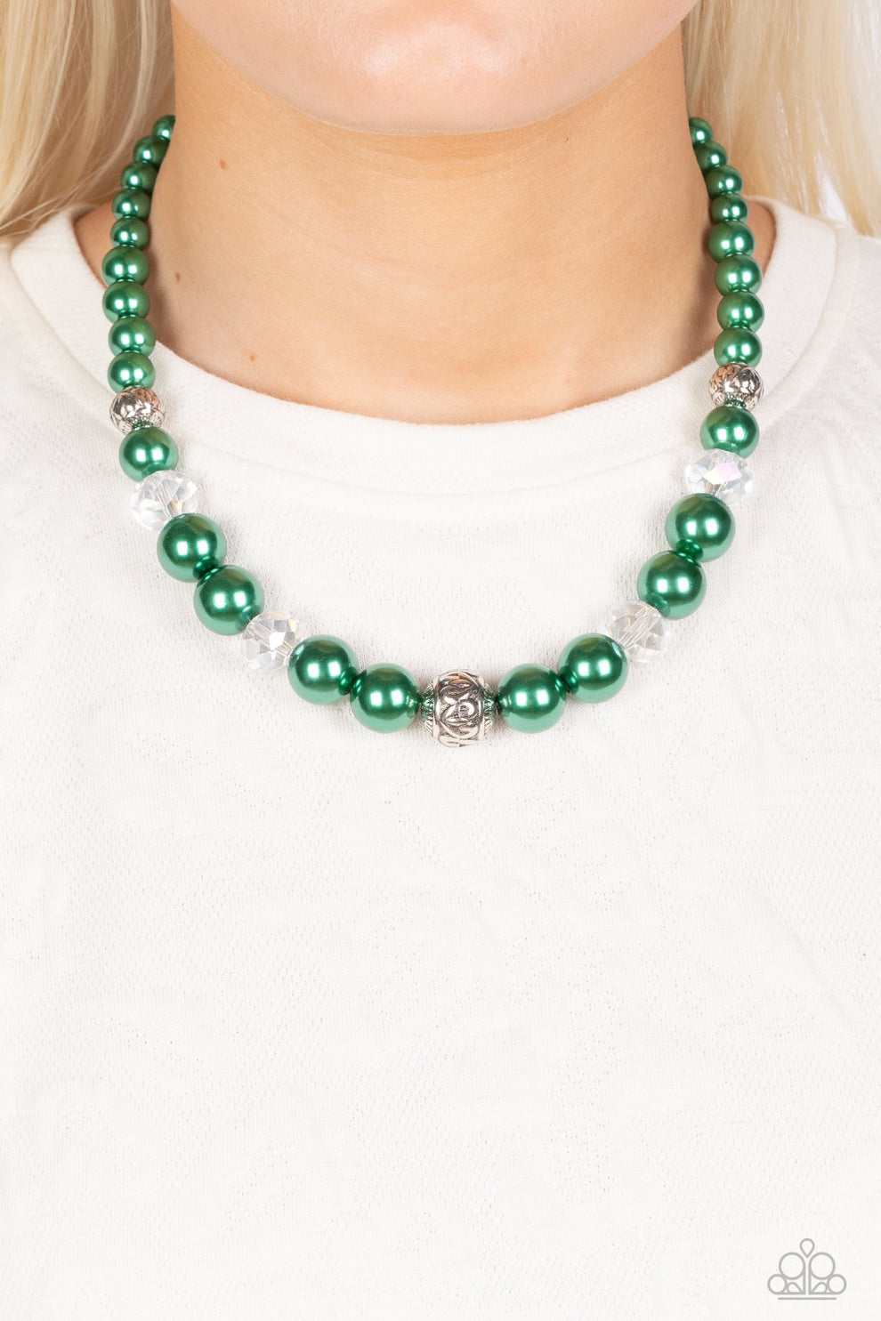 The NOBLE Prize - green - Paparazzi necklace – JewelryBlingThing