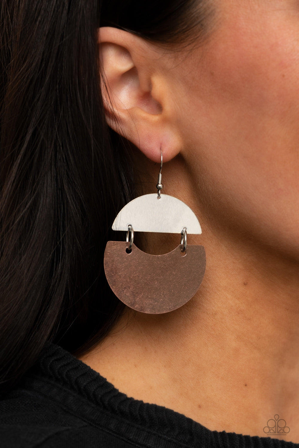 Watching The Sunrise - copper - Paparazzi earrings – JewelryBlingThing