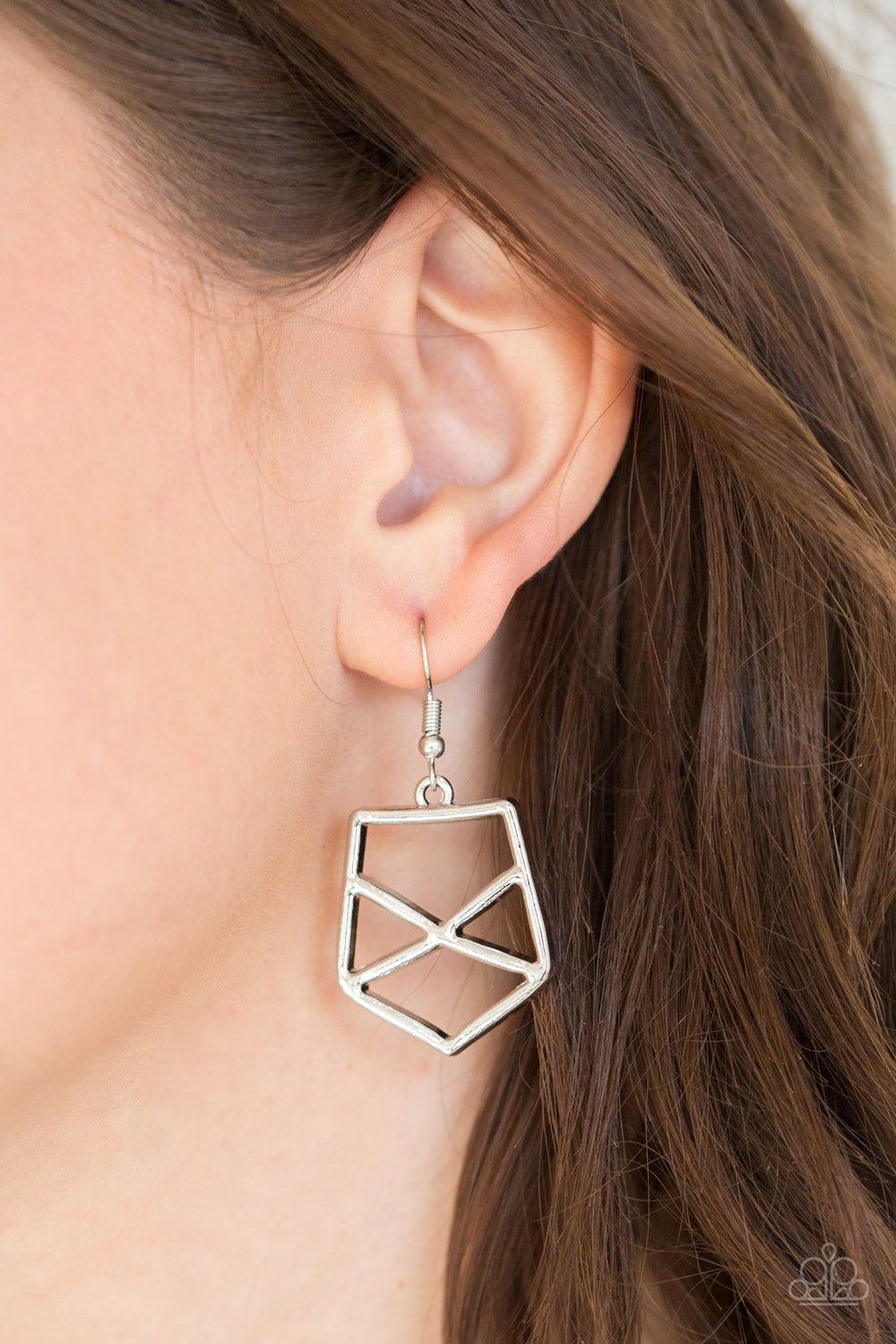 World Shattering - silver - Paparazzi necklace – JewelryBlingThing